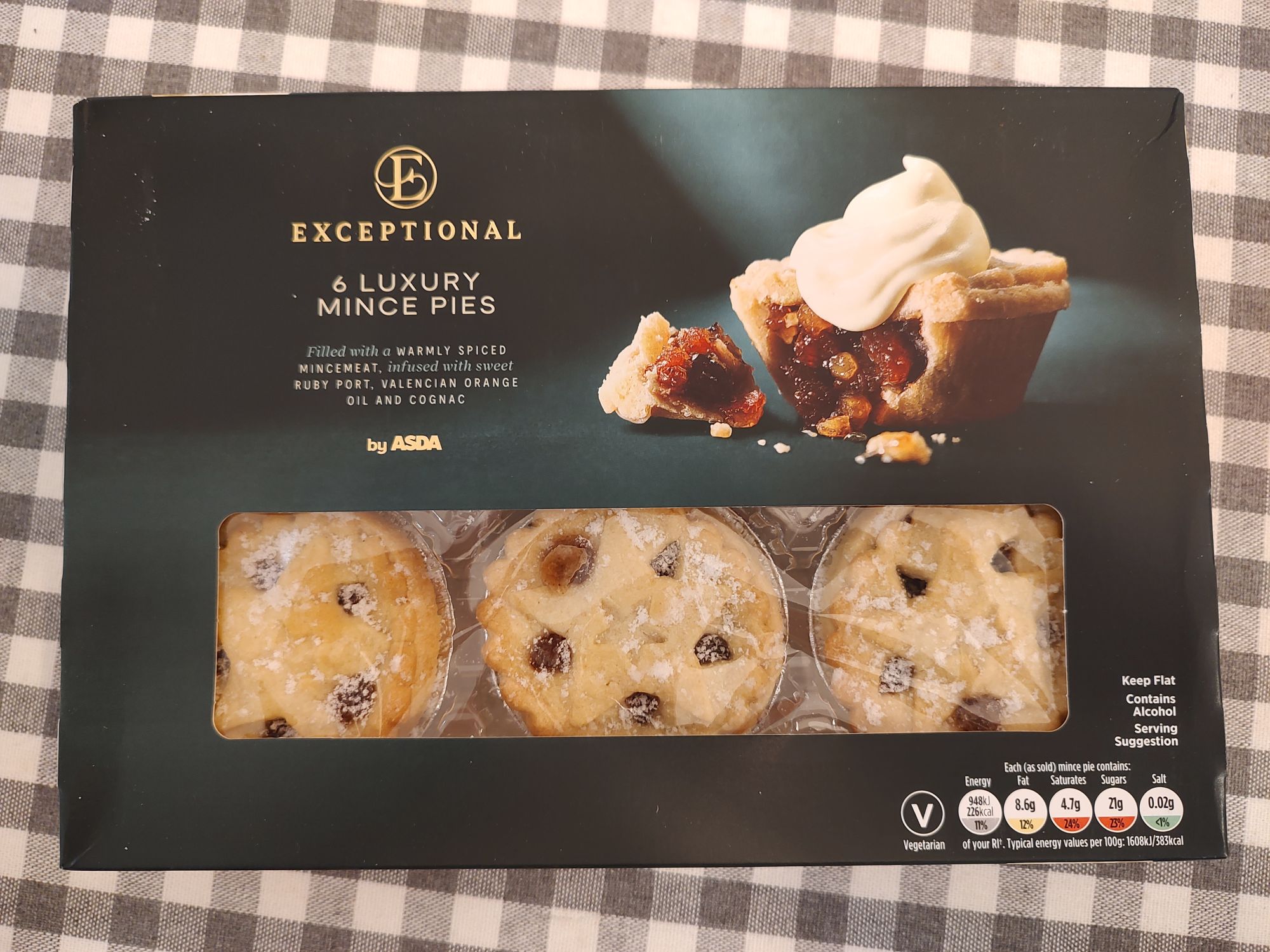 Asda Exceptional Luxury Mince Pies - MUACOL