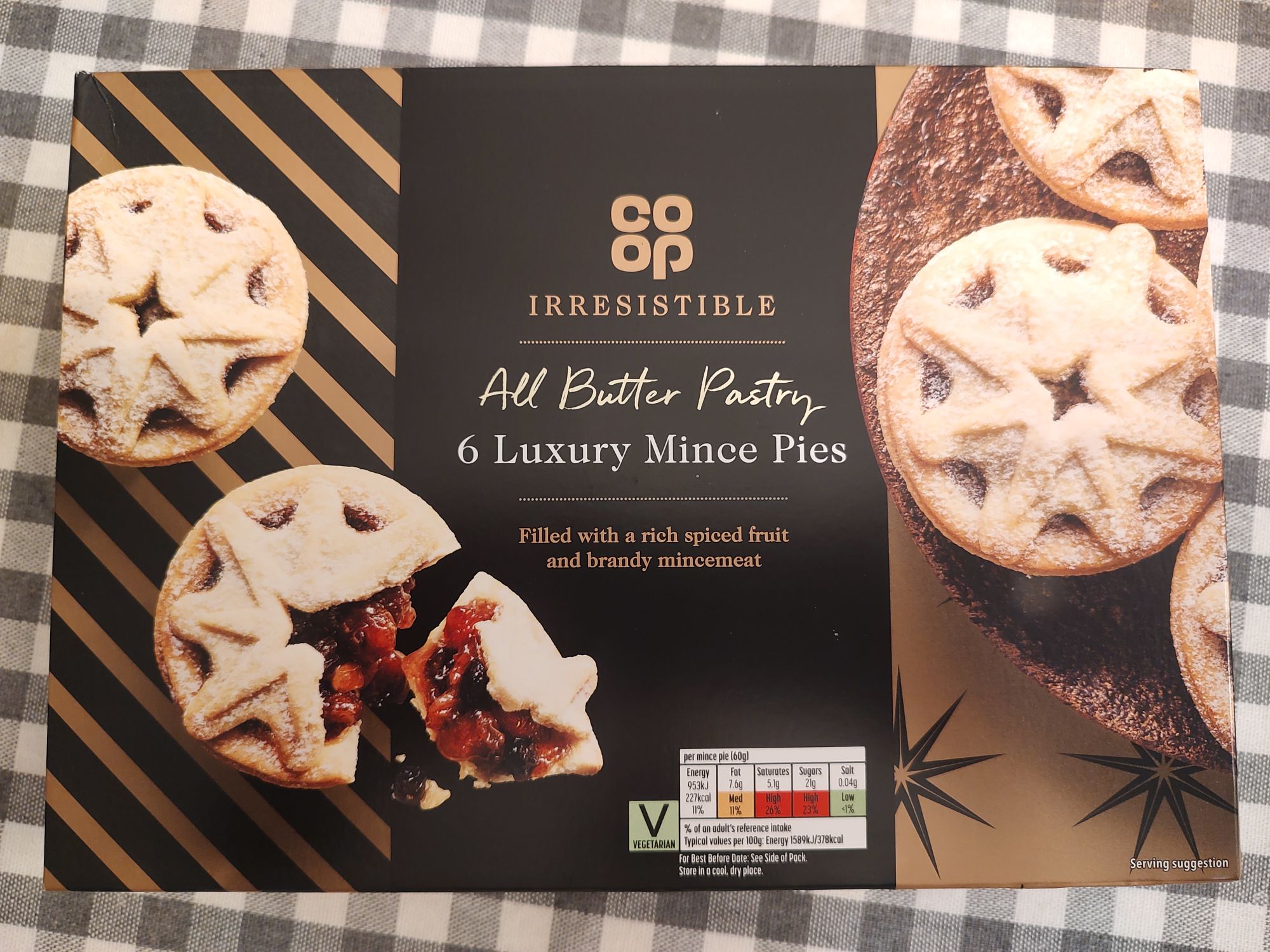 Co-op Irresistible All Butter Pastry Luxury Mince Pies - MUACOL