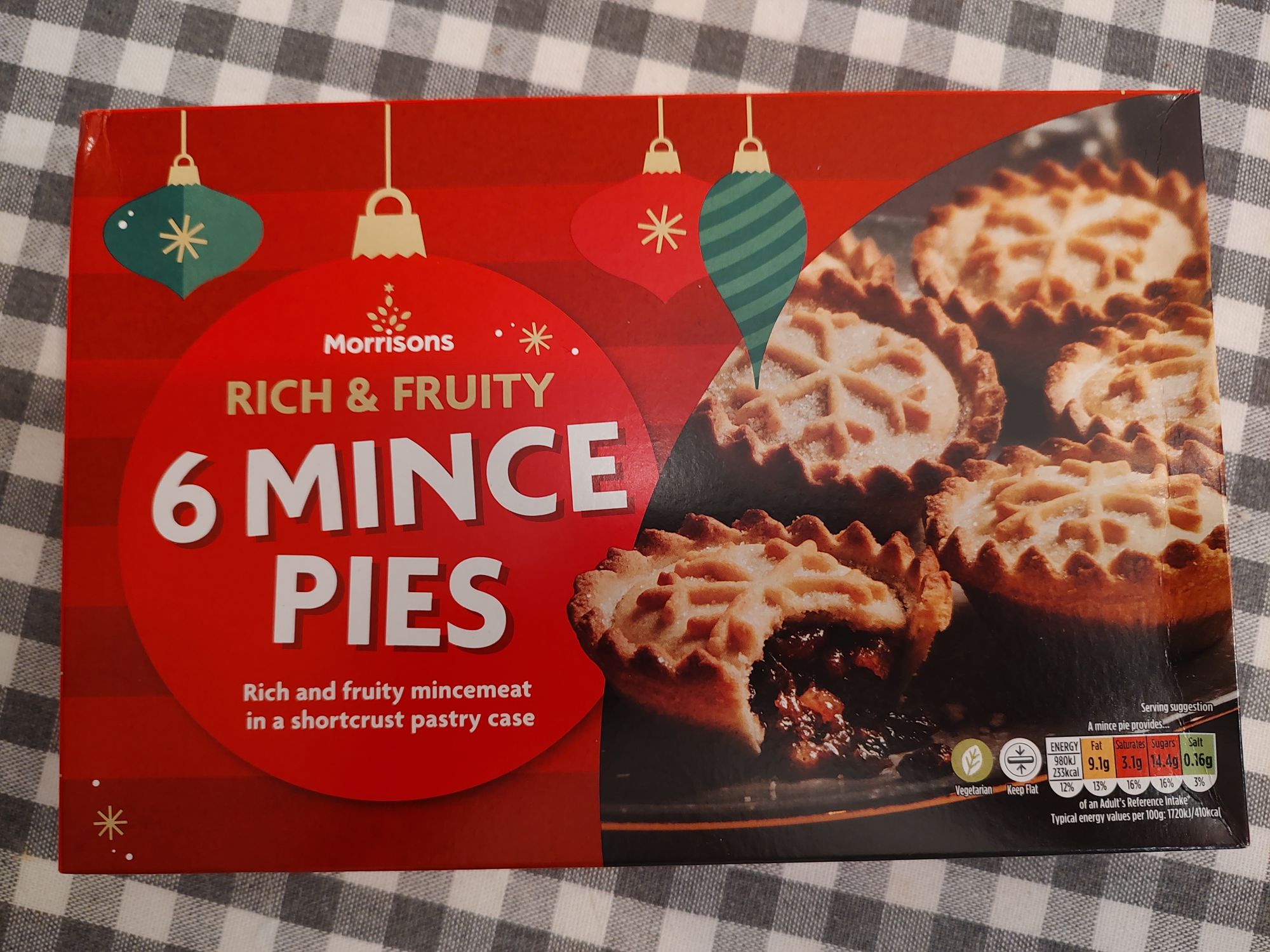 Morrisons Rich & Fruity Mince Pies - MUACOL